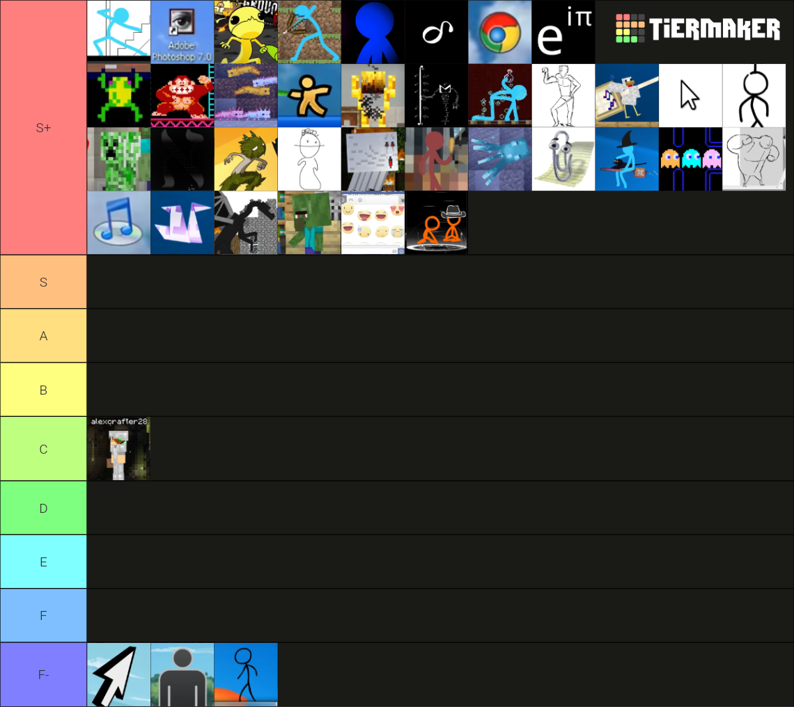 Alan Becker ALL Characters Powerscaling Tier List (Community Rankings ...