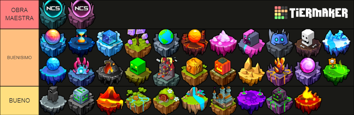 Geometry Dash Gauntlets Tier List (Community Rankings) - TierMaker