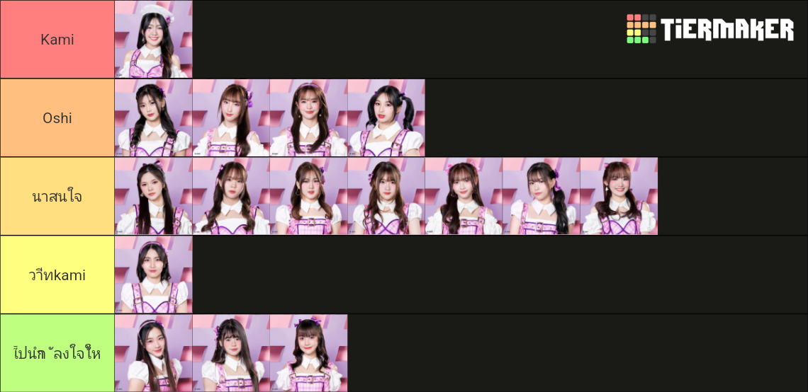 48TH Oshi Tier List (Community Rankings) - TierMaker