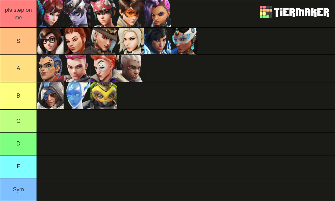 Hottest Overwatch Girls Tier List (Community Rankings) - TierMaker