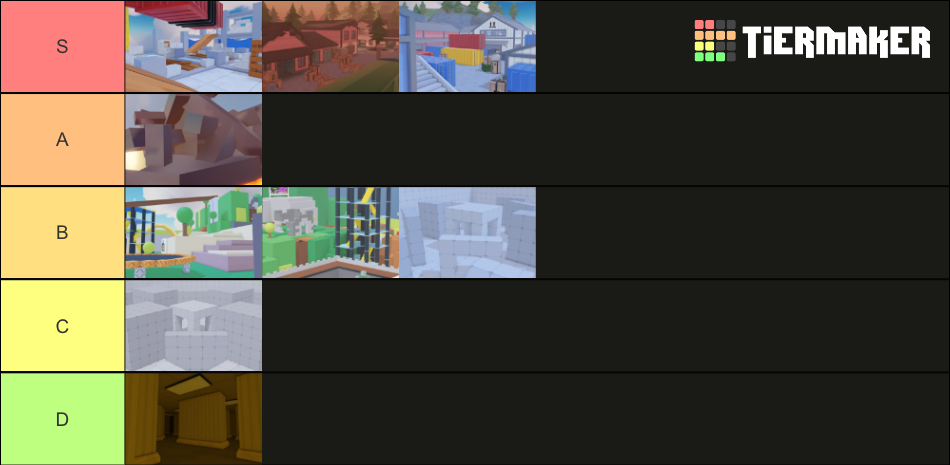 Roblox Rivals Maps Tier List (Community Rankings) - TierMaker