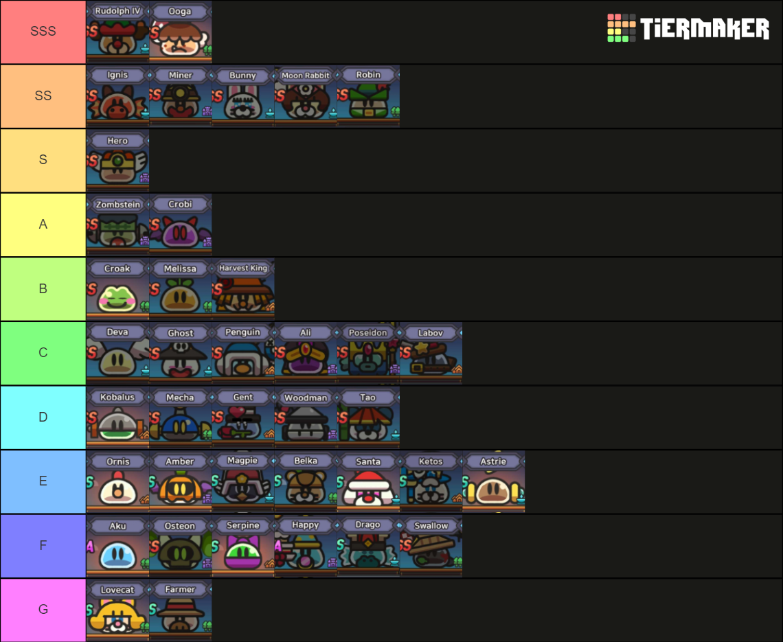 Legend of Slime - Slime List Tier List (Community Rankings) - TierMaker