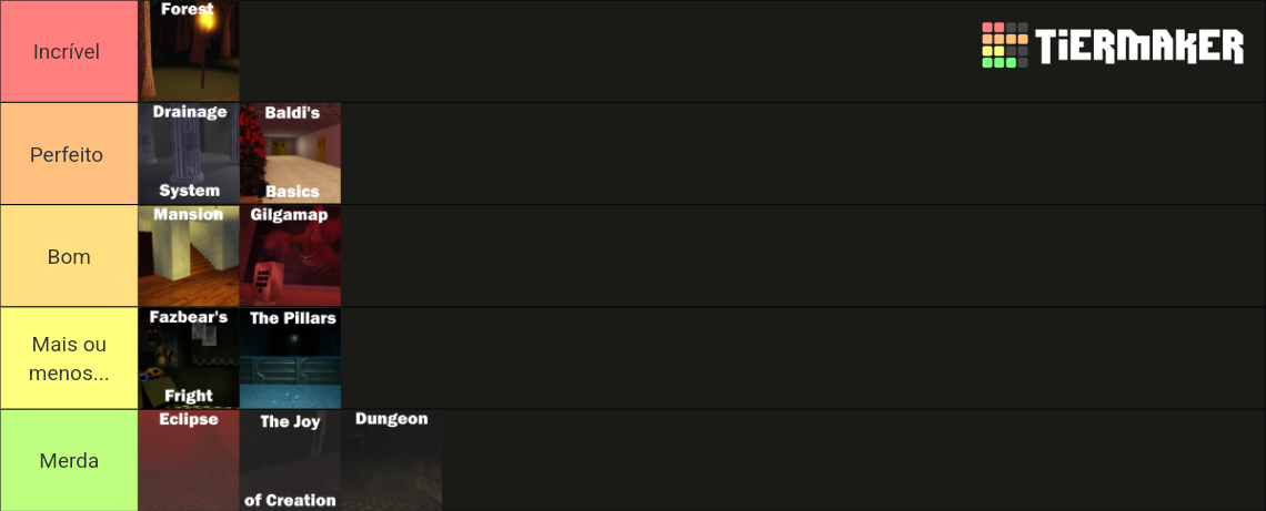 Pillar Chase 2 Maps Tier List (Community Rankings) - TierMaker