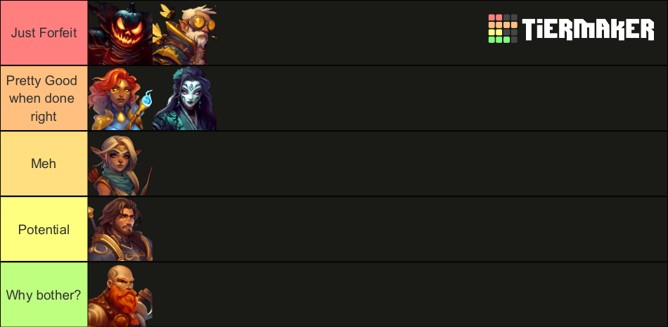 Backpack Brawl Pro Heroes Tierlist Tier List (Community Rankings ...