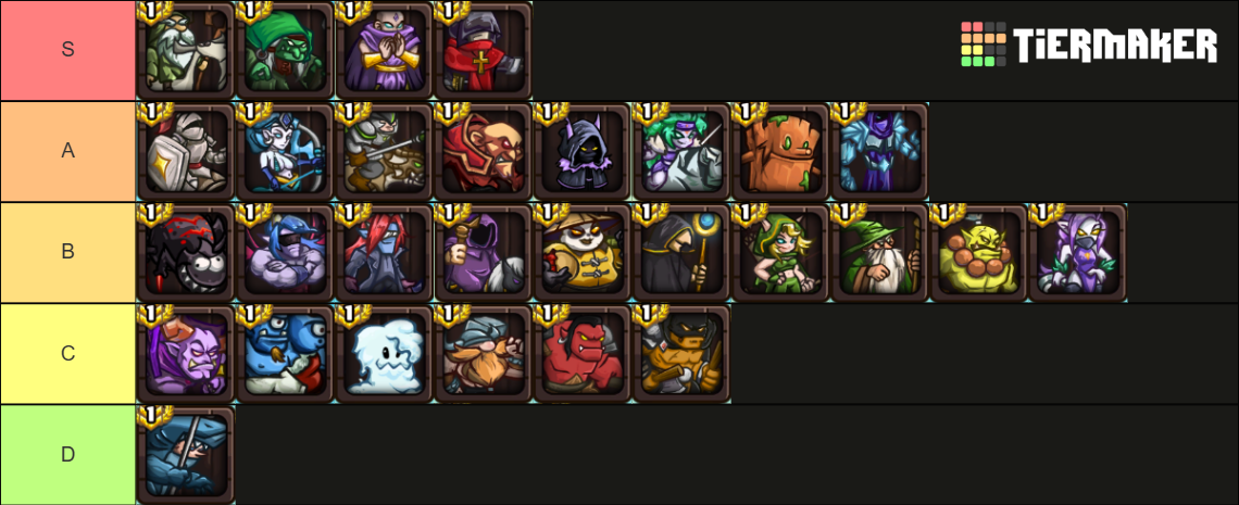 Skill Legends Royale Heroes Tier List (Community Rankings) - TierMaker