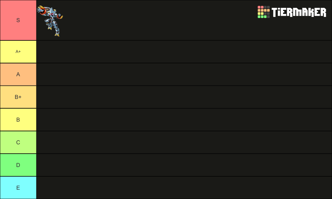 Medarot S Robot List Tier List (Community Rankings) - TierMaker