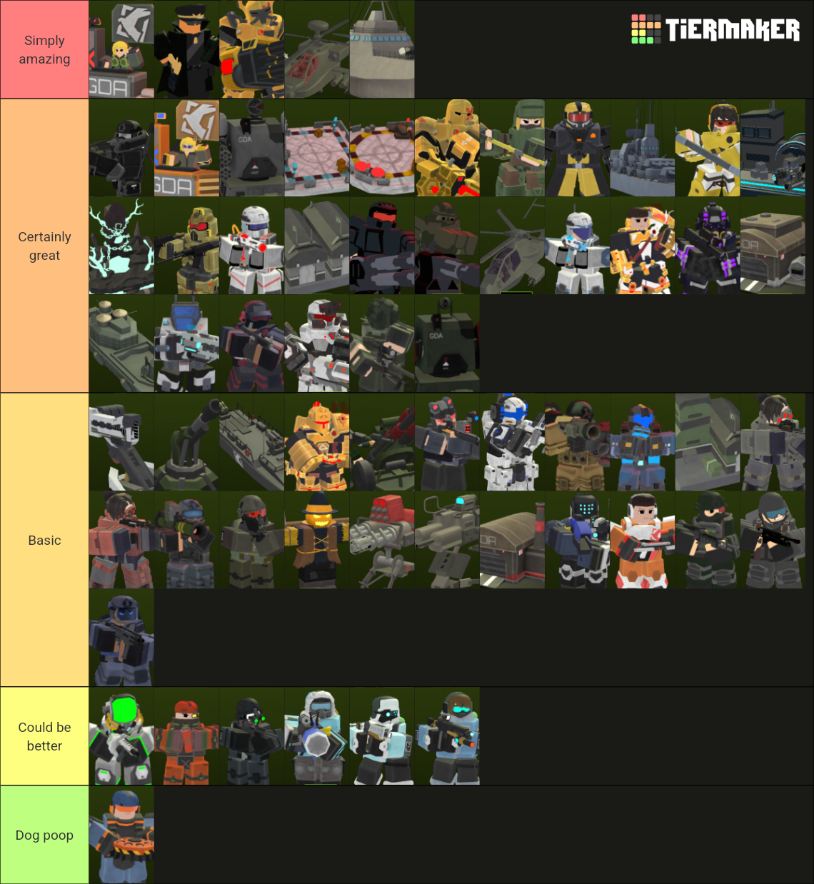 TDX Towers [HALLOWEEN+2PATH IMG] Tier List (Community Rankings) - TierMaker