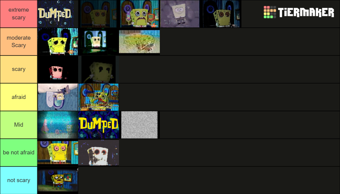 SpongeBob Bootleg Remakes Tier List (Community Rankings) - TierMaker
