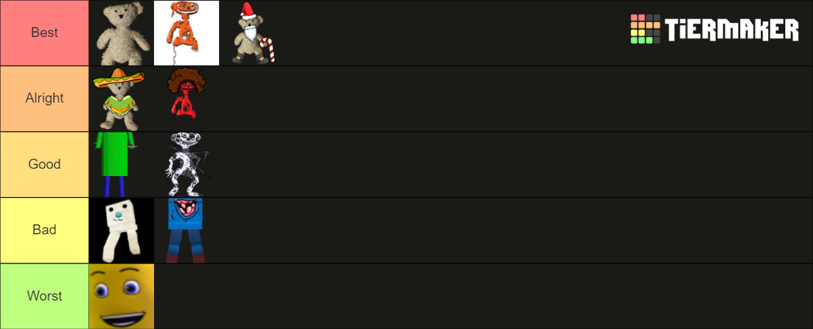 Rank 10 rare bear alpha skins Tier List (Community Rankings) - TierMaker