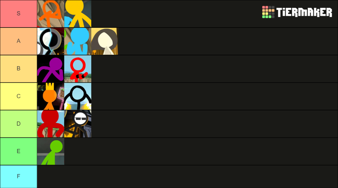 Every Major Alan Becker Character TIER LIST Tier List (Community ...