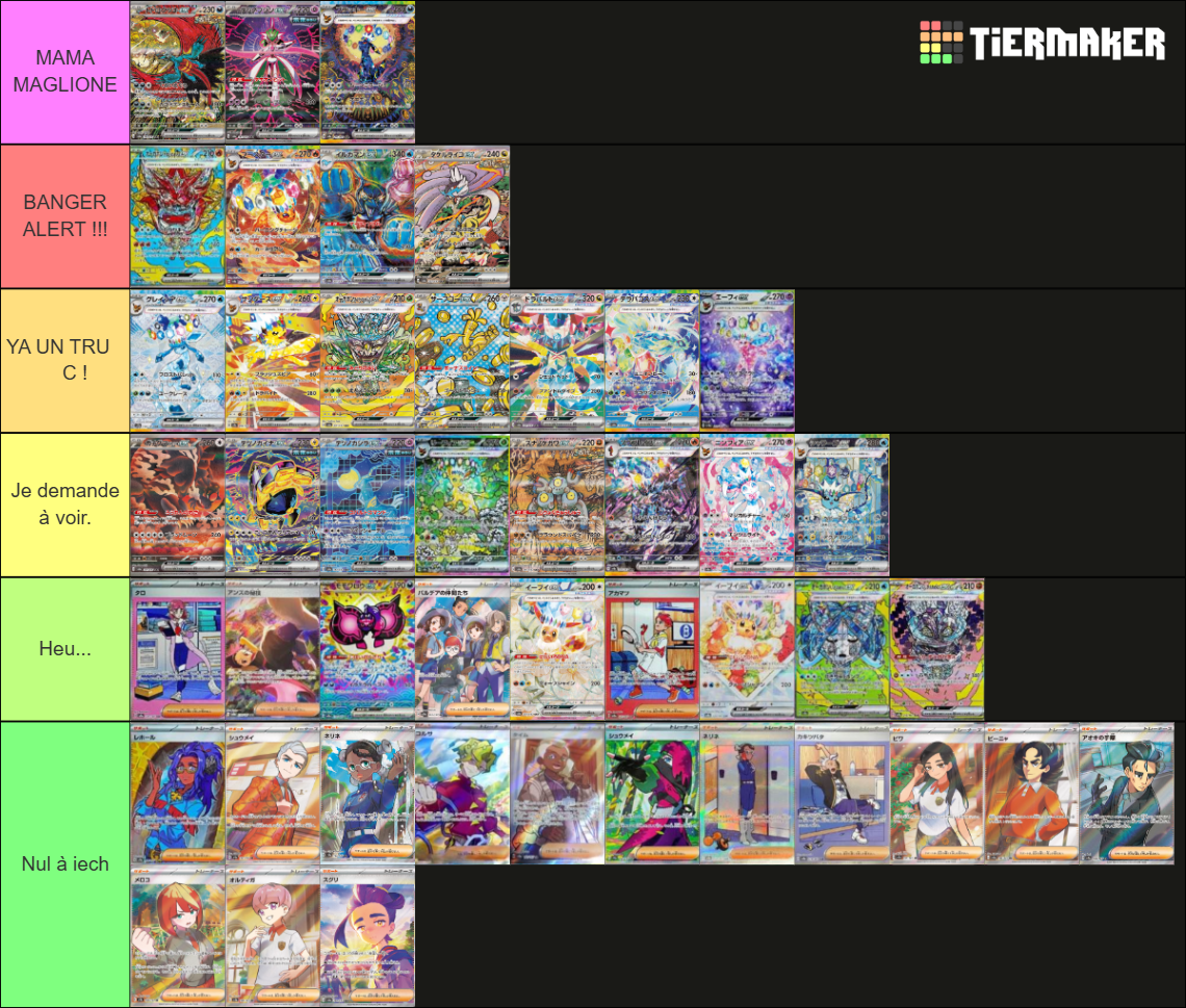 Pokemon Terastal Festival SAR Tier List (Community Rankings) - TierMaker