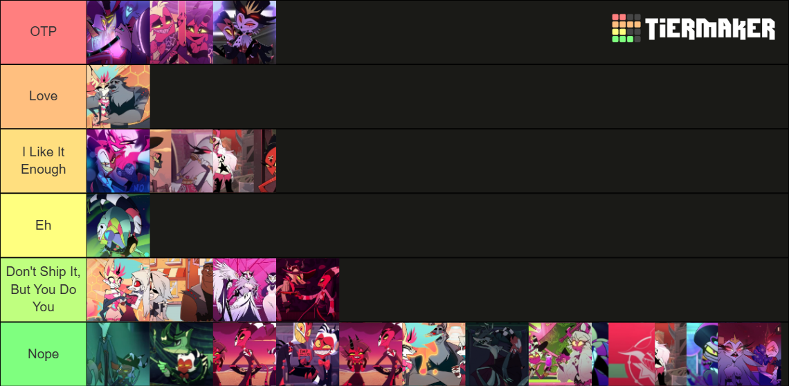 Helluva Boss Ships Ranking (REUPLOAD) Tier List (Community Rankings ...