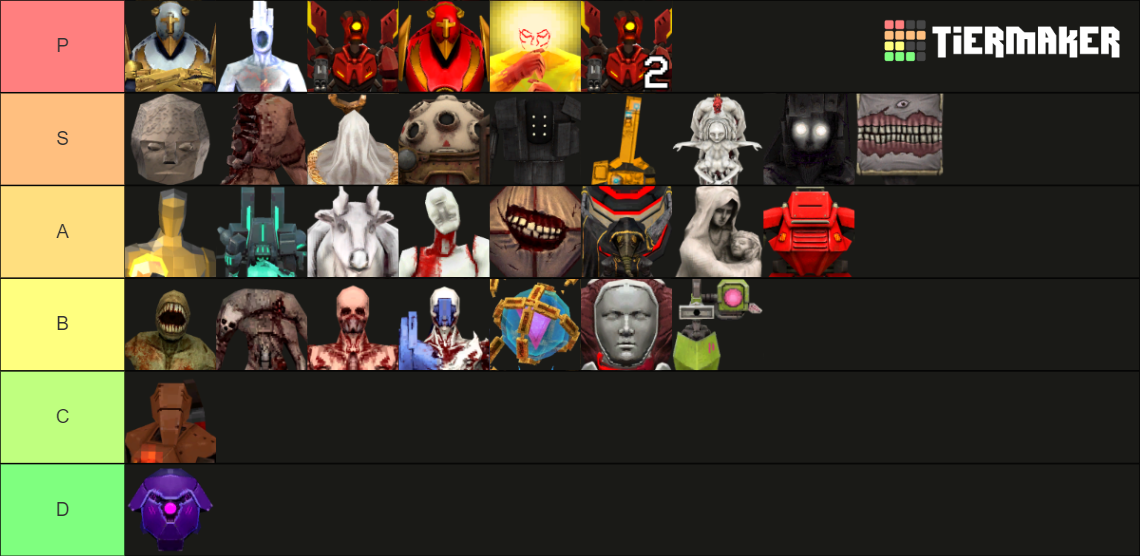 ULTRAKILL Enemies and Bosses Tier List (Community Rankings) - TierMaker