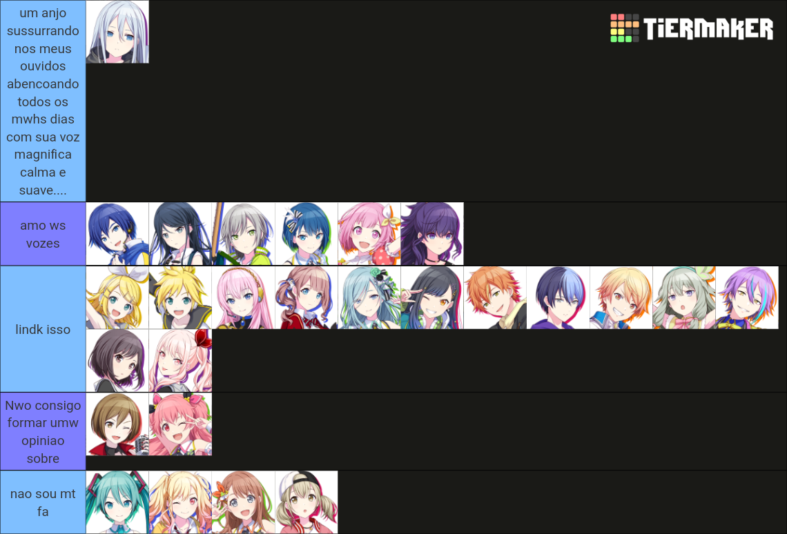 Project SEKAI COLORFUL STAGE! Character Tier List (Community Rankings ...