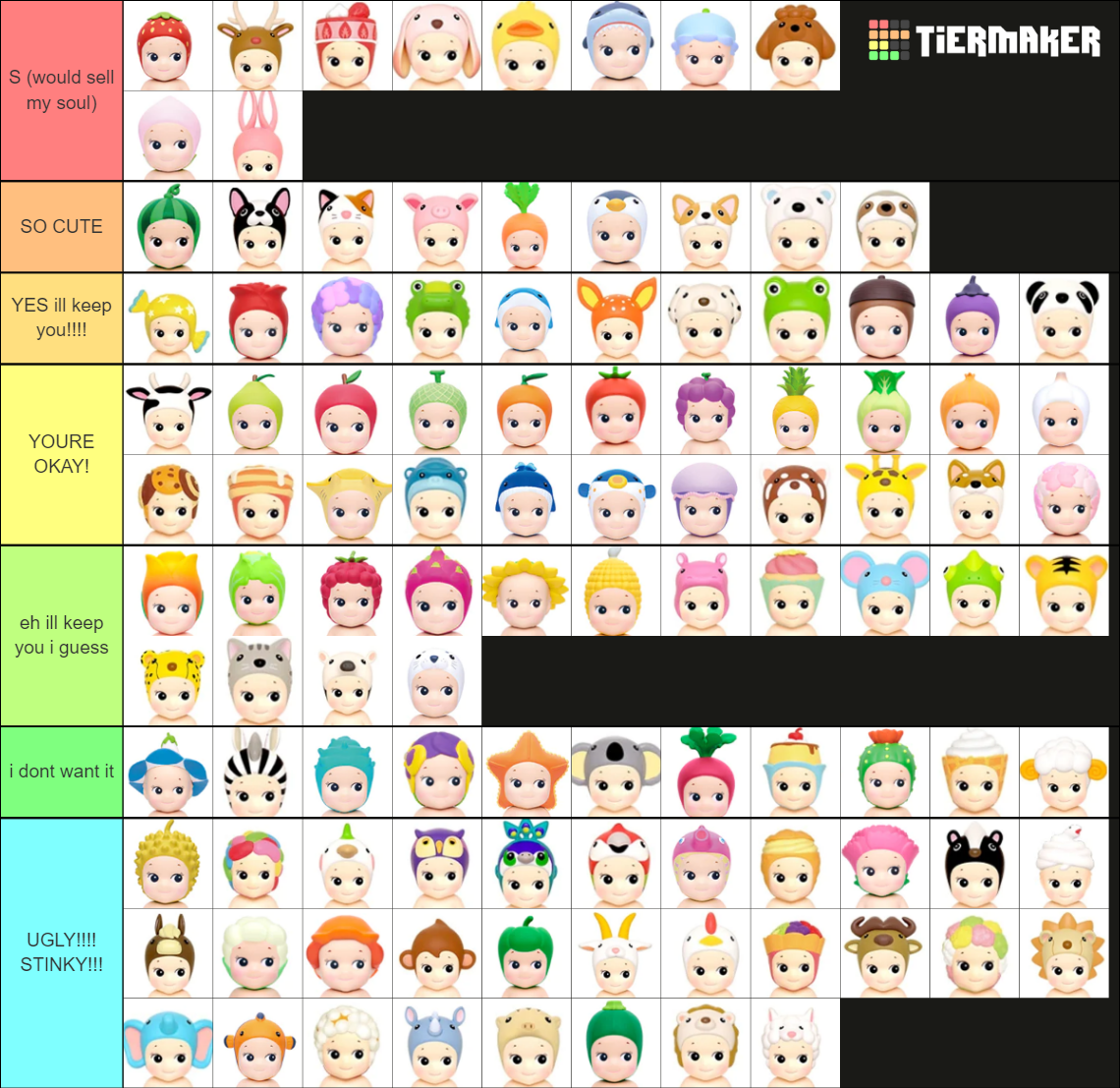 Ultimate Sonny Angel (Regular Series) Tier List (Community Rankings ...