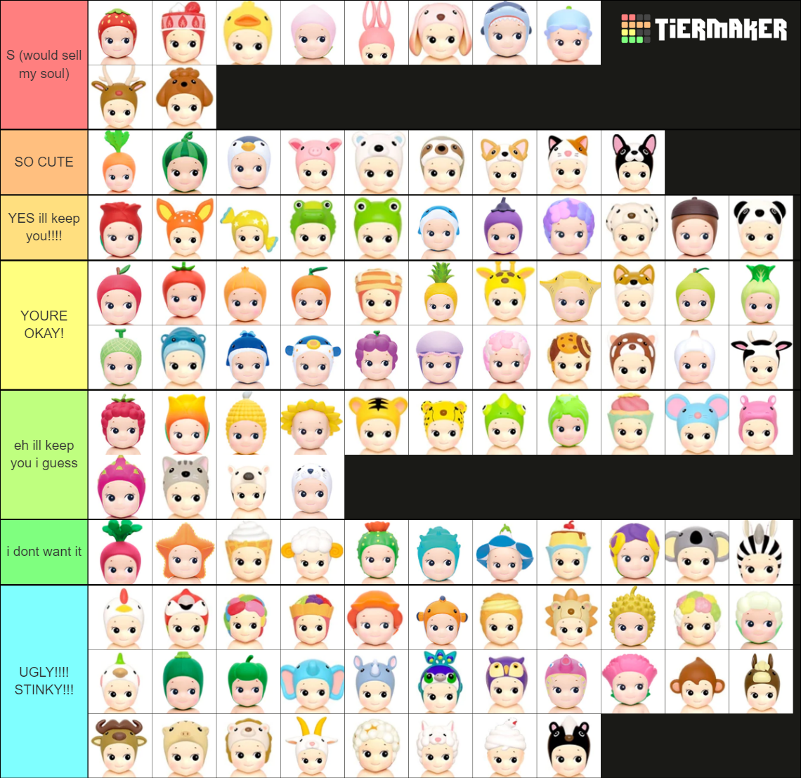 Ultimate Sonny Angel (Regular Series) Tier List (Community Rankings ...