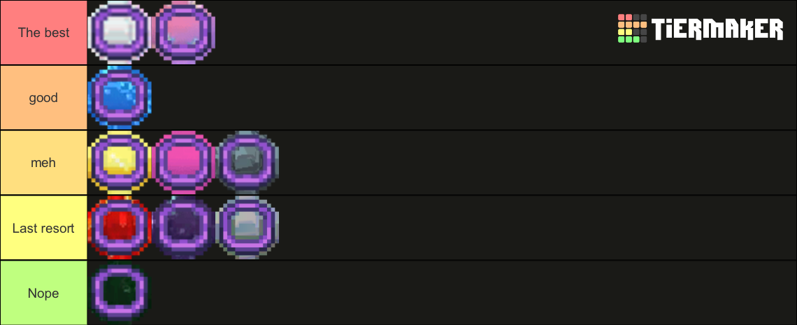 Origin realms Finish Tier List (Community Rankings) - TierMaker