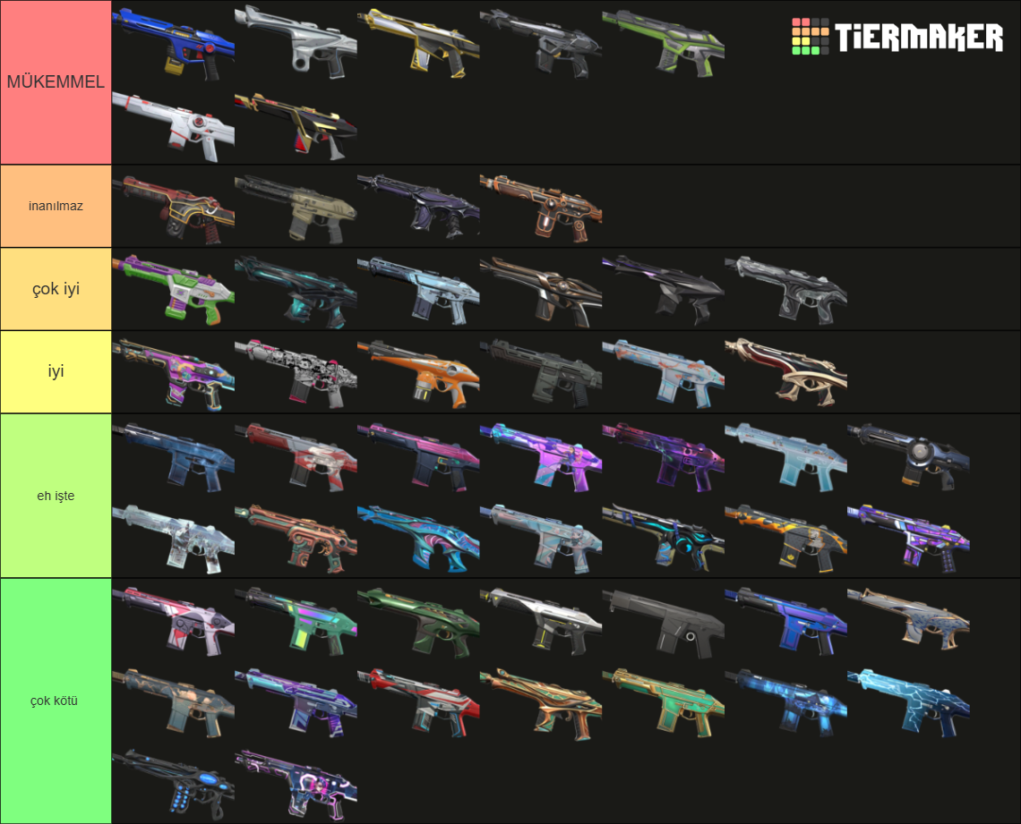 Valorant Phantom Skins (June 2023) Tier List (Community Rankings ...