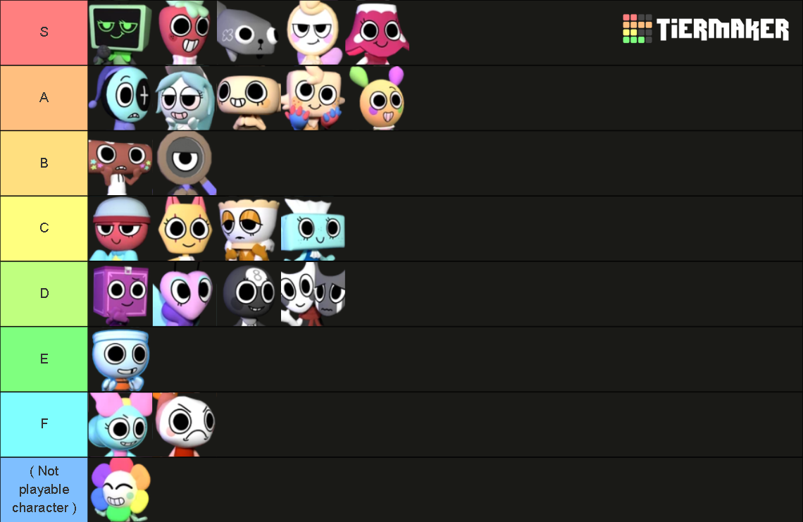 Toon in Dandy's World Tier List (Community Rankings) - TierMaker