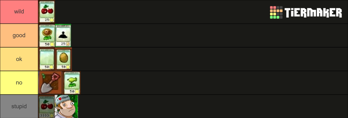 fr33xp xen pvz free Tier List (Community Rankings) - TierMaker