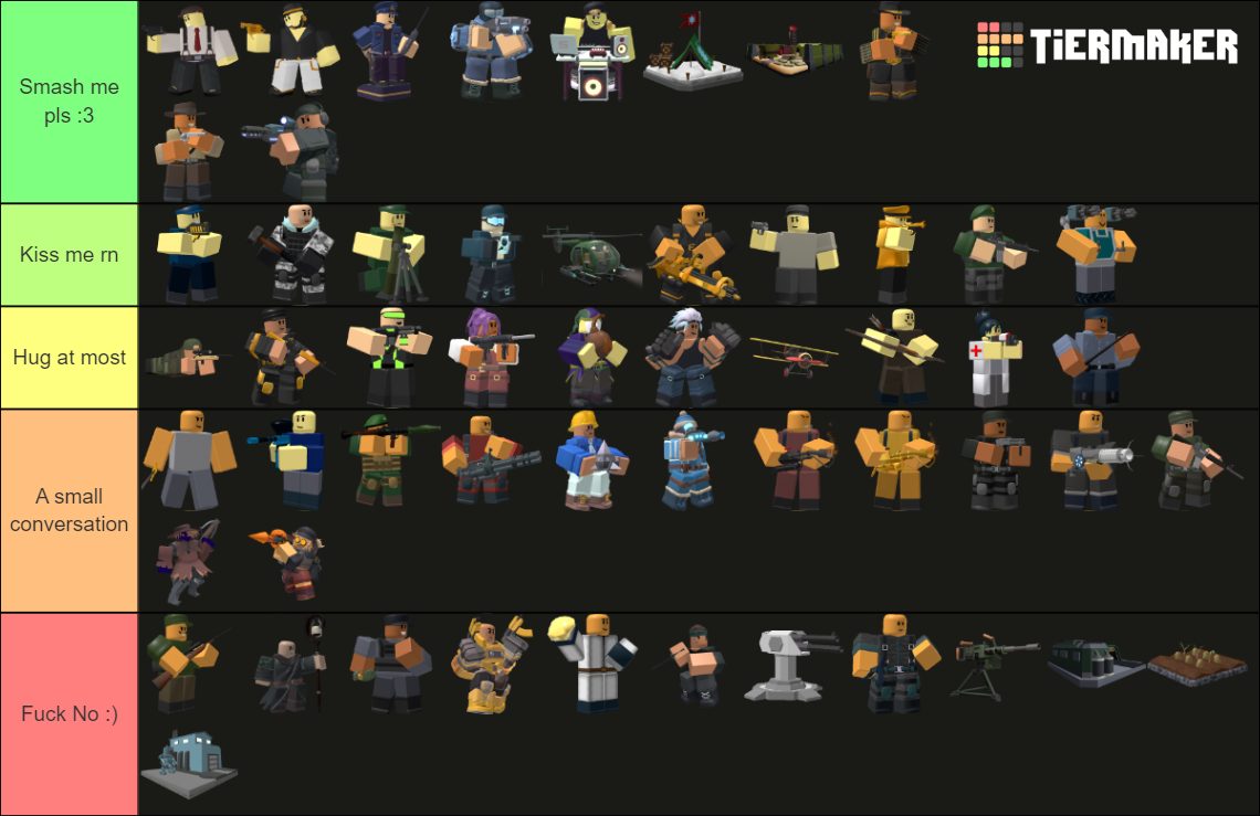 TDS v1.43.0 TOWER TIER LIST 🔥MOLTEN🔥 REWORK Tier List (Community ...