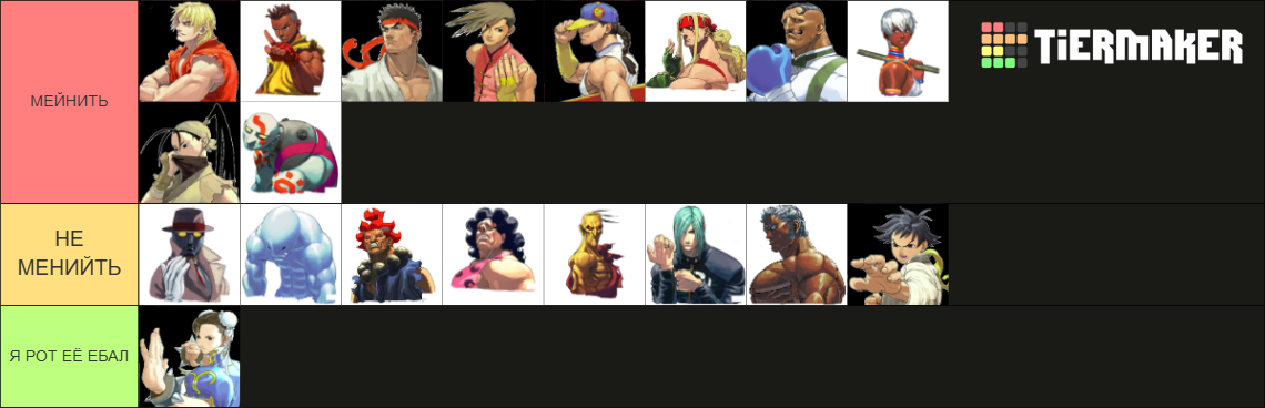 Street Fighter 3: 3rd Strike Tier List (Community Rankings) - TierMaker