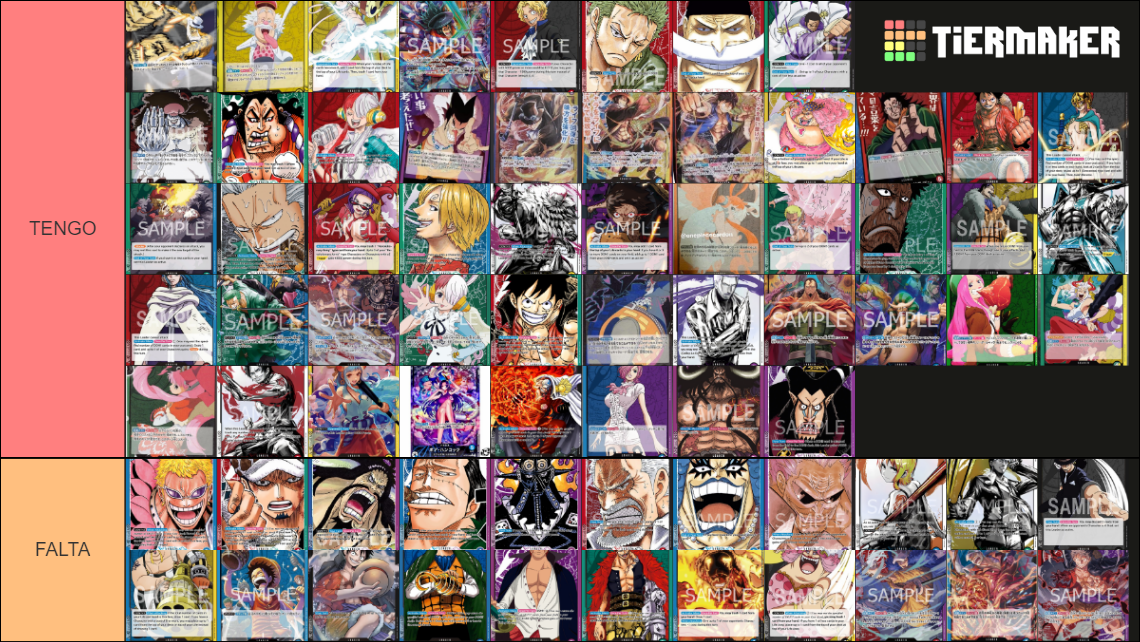 One Piece TCG Leaders Up to OP10 Tier List (Community Rankings) - TierMaker