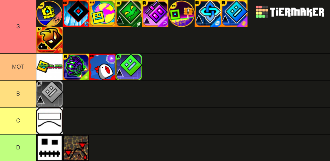 Geometry Dash Fan-Spinoffs (playable) Tier List (Community Rankings ...
