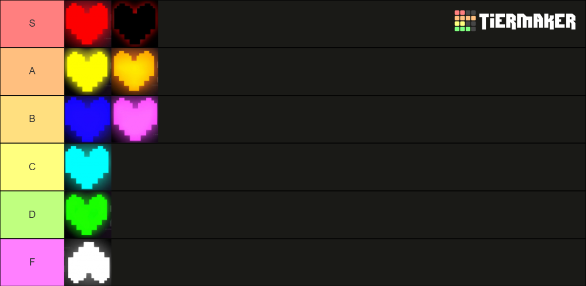 ALMAs Undertale Tier List (Community Rankings) - TierMaker
