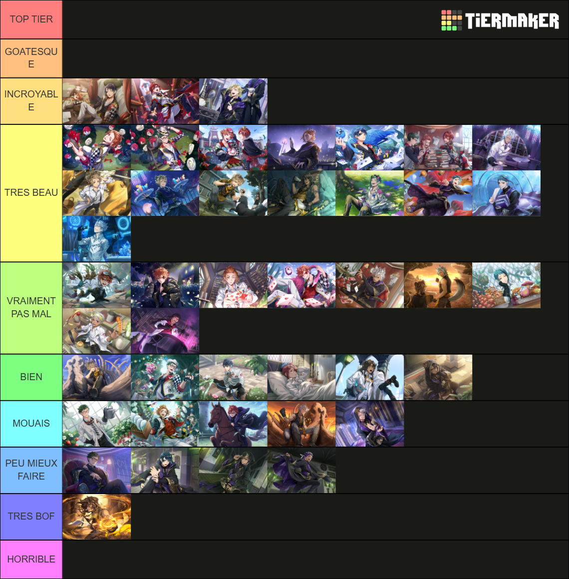 Disney Twisted Wonderland - cards Tier List (Community Rankings ...