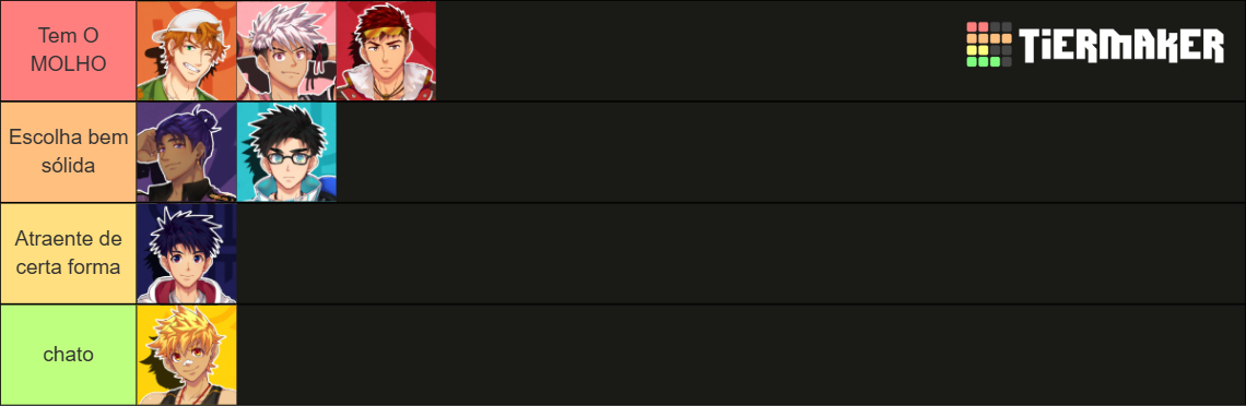 Jock Studio characters Tier List (Community Rankings) - TierMaker