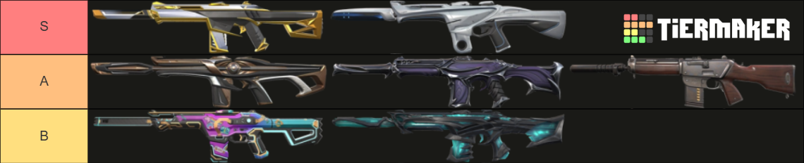 Valorant Phantom Skins (February 2025) Tier List (Community Rankings ...