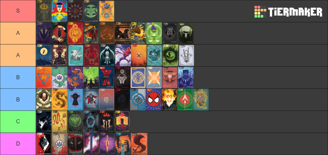 Unmatched Fighter [Cardbacks] (December 2024) Tier List (Community ...