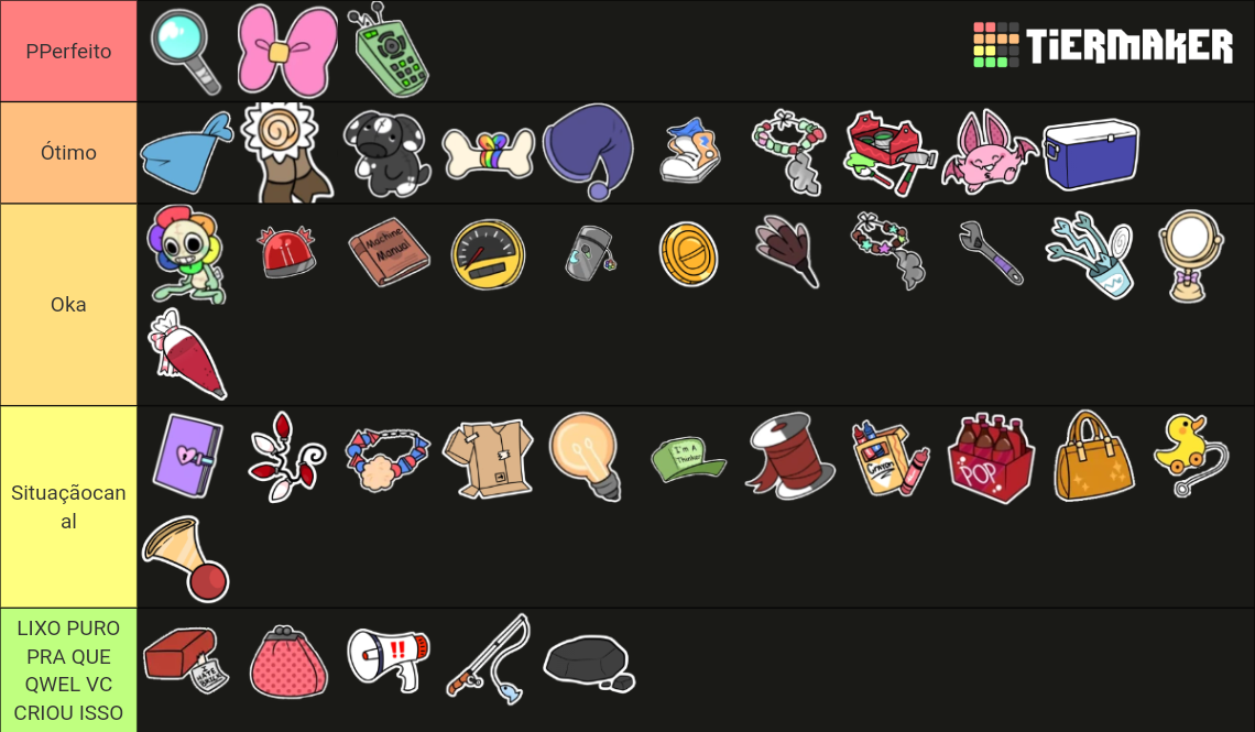 Dandy's World: Trinkets Tier List (Community Rankings) - TierMaker