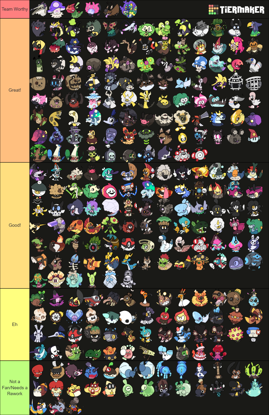 Pokemon Chrome Tier List (Community Rankings) - TierMaker
