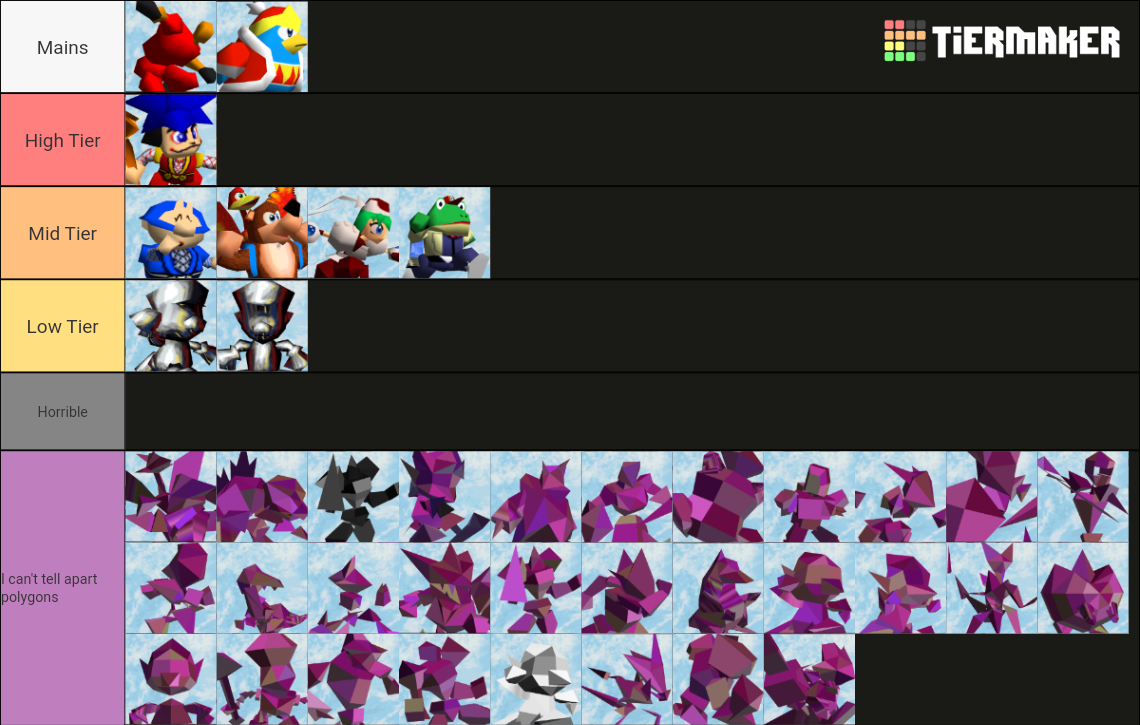 Smash Remix Characters (Version 1.5) [All Variations] Tier List ...