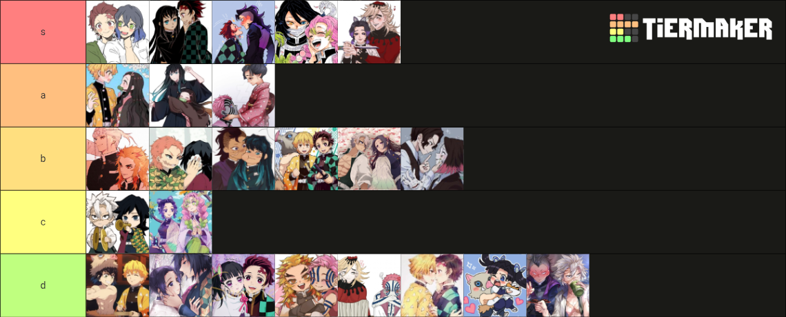 Demon slayer ships Tier List (Community Rankings) - TierMaker