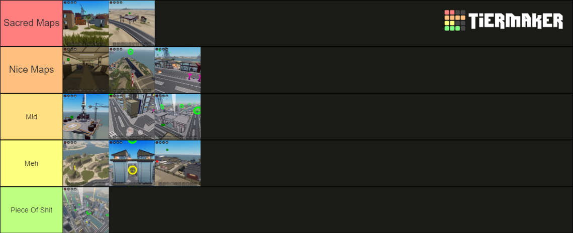 FFA Maps Tier List (Community Rankings) - TierMaker