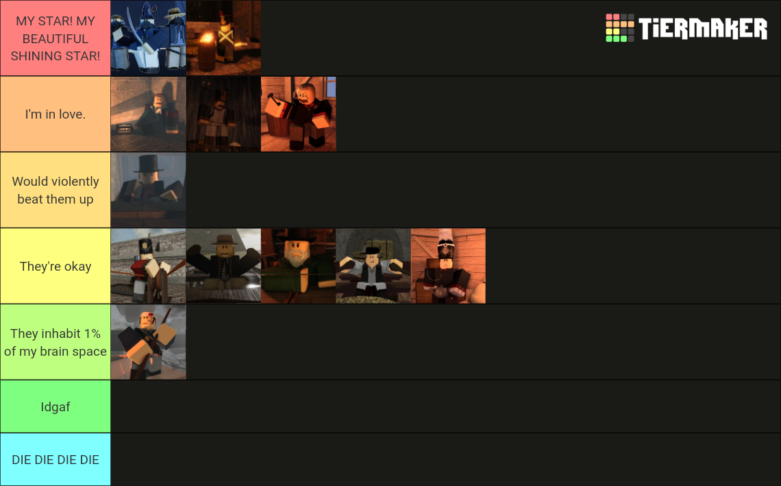 Guts and Blackpowder NPCs Tier List (Community Rankings) - TierMaker