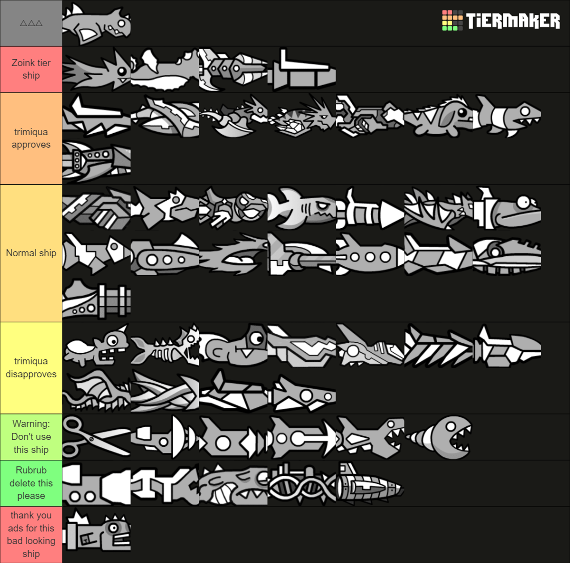 Rank every Geometry Dash 2.1 Ship Tier List (Community Rankings ...