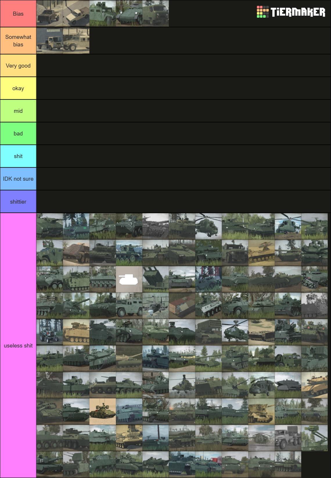 MTC 4 super tank tierlist (newly updated october 7th) Tier List ...