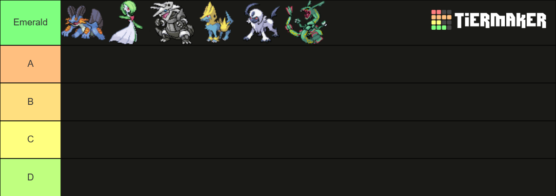 Pokemon Radical Red 4.0 Tier List (Community Rankings) - TierMaker