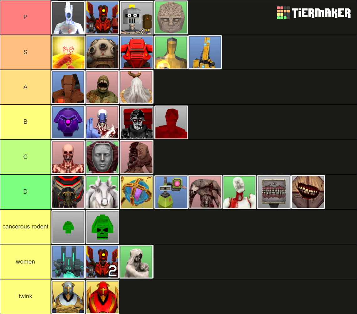 Ultrakill Enemies (Sandbox) Tier List (Community Rankings) - TierMaker