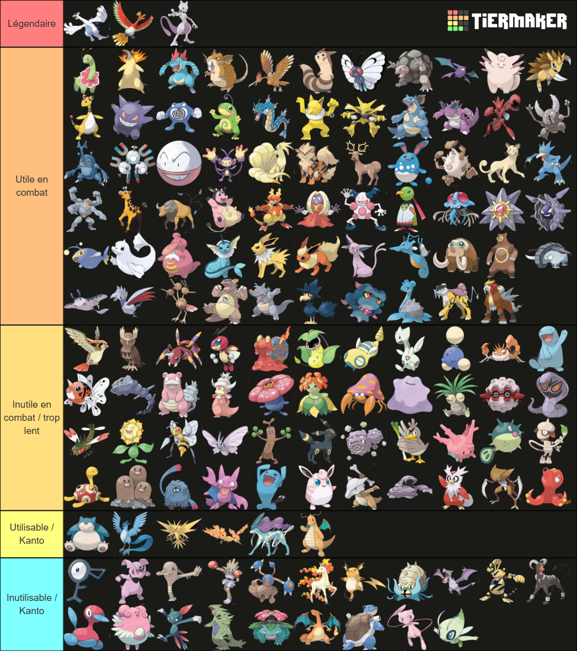 Pokémon HeartGold & SoulSilver Pokédex Tier List (Community Rankings ...