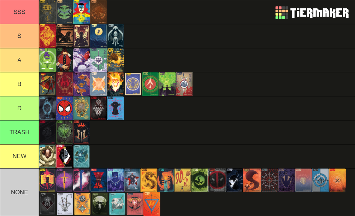 Unmatched Fighter [Cardbacks] (December 2024) Tier List (Community ...