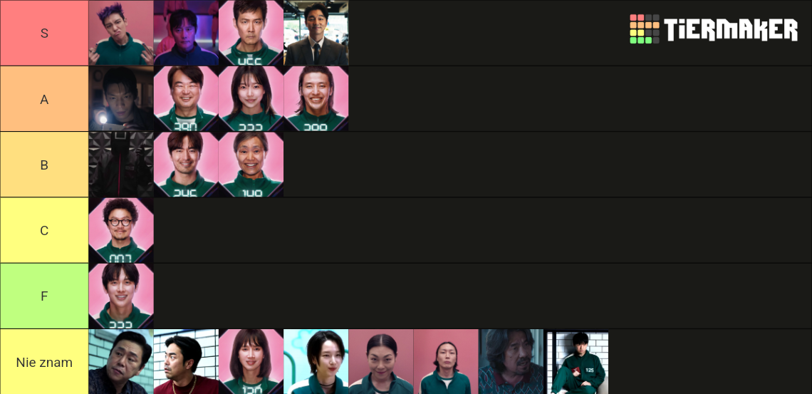 Squid Game Season 2 Characters Tier List Community Rankings Tiermaker