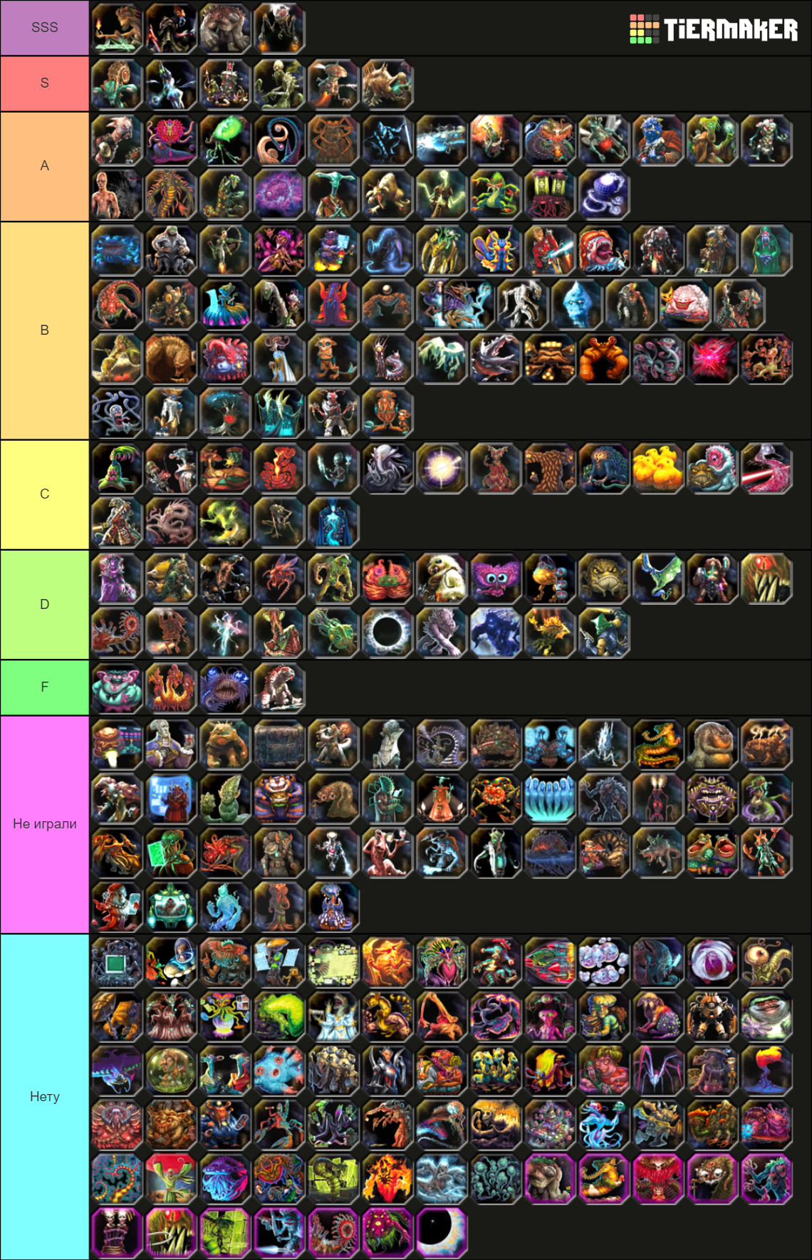 Cosmic Encounter Aliens Tier List (Community Rankings) - TierMaker