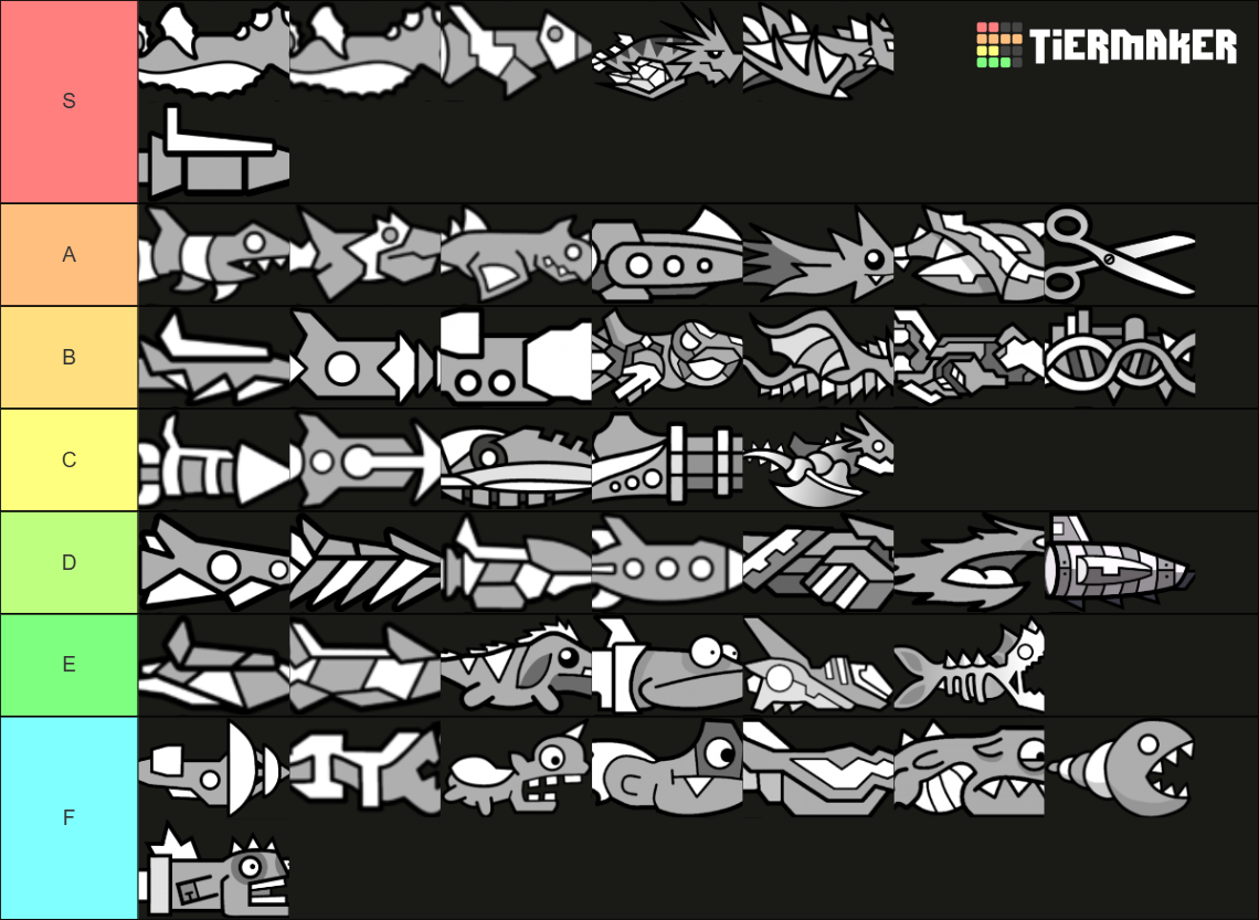 Recent Geometry Dash Tier Lists - TierMaker