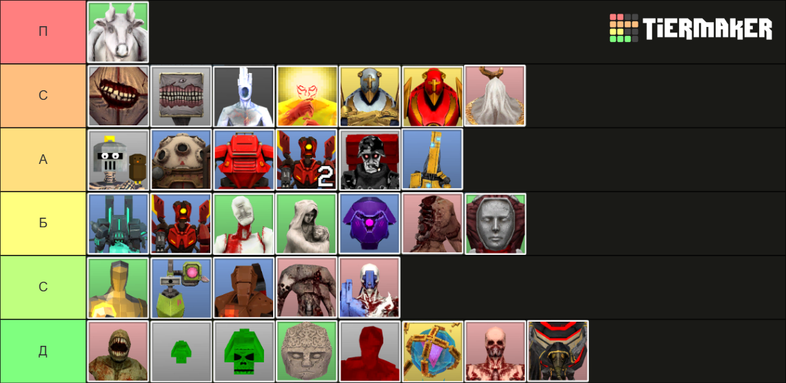 Ultrakill Enemies (Sandbox) Tier List (Community Rankings) - TierMaker