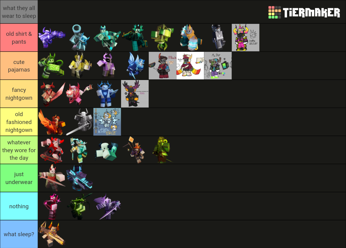 PHIGHTING! characters (playable + lore/npc) Tier List (Community ...